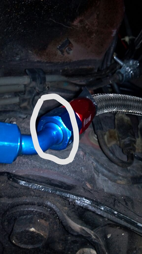 AN fittings leaking | Supra Forums