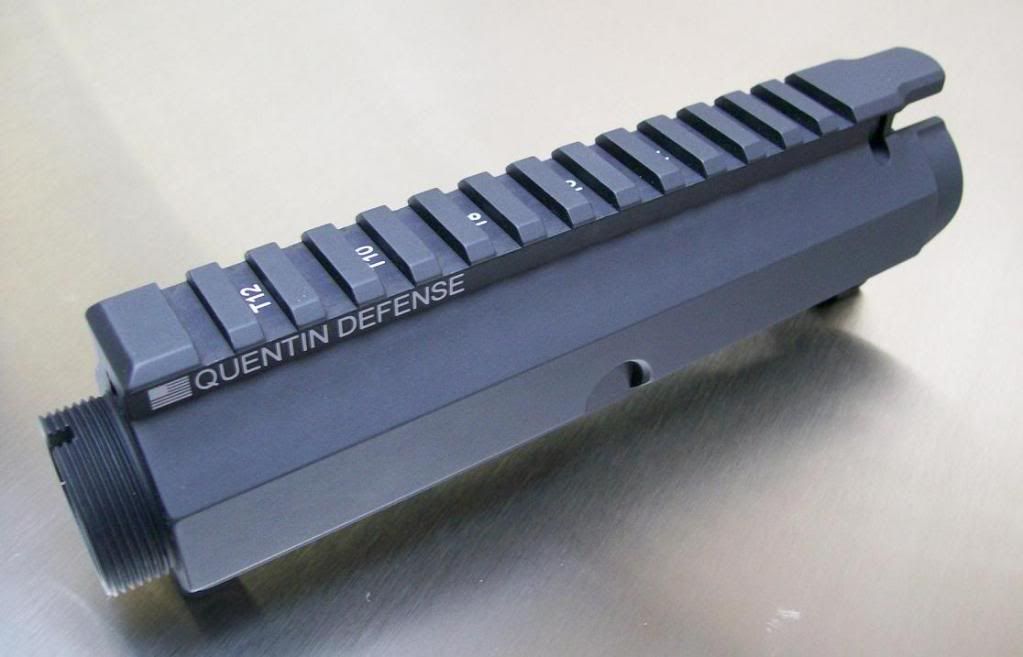 QD AR15 + AR10 Billet stripped uppers + complete upper half group buy ...