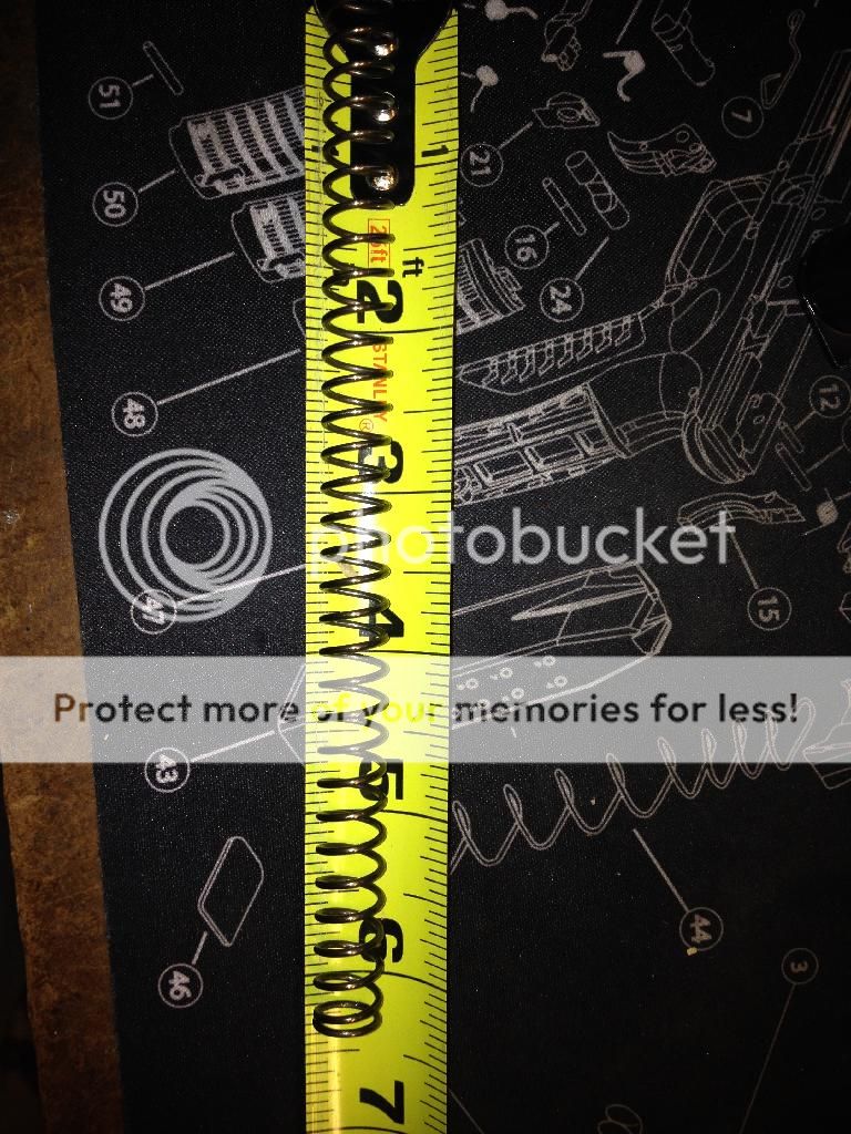 Recoil spring length | 1911Forum